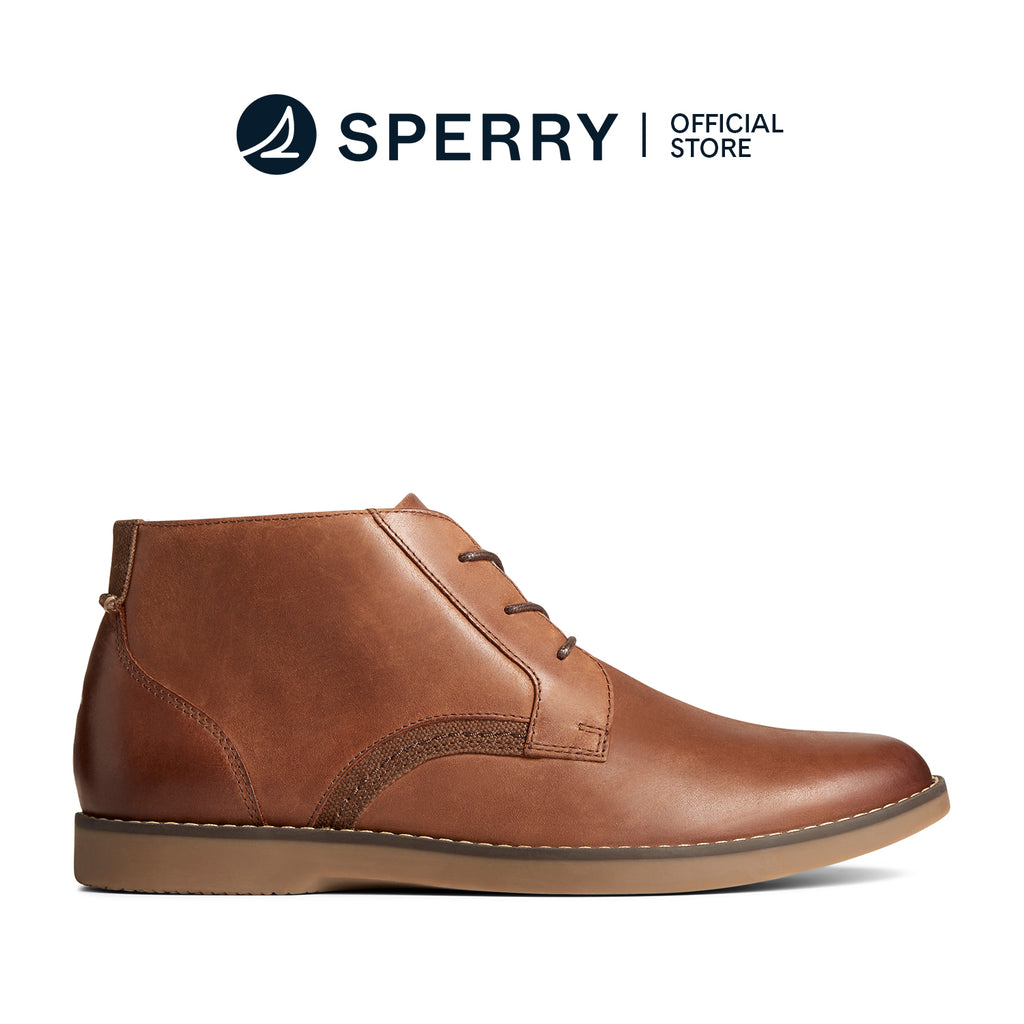 Men's Newman Chukka Water Resistant Casuals - Brown (24F000610)
