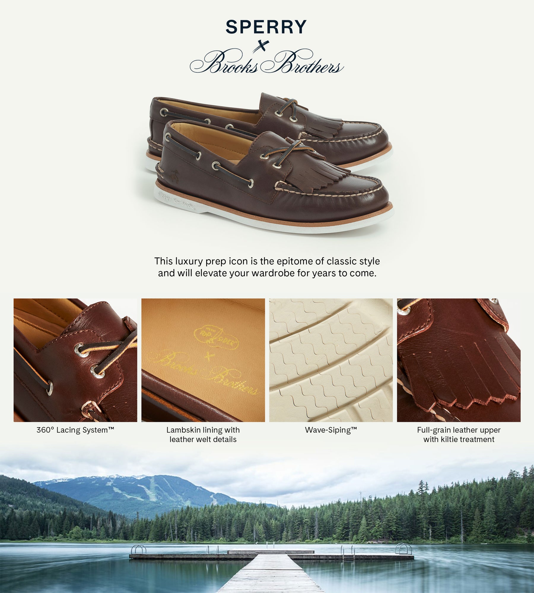 Sperry x Brooks Brothers