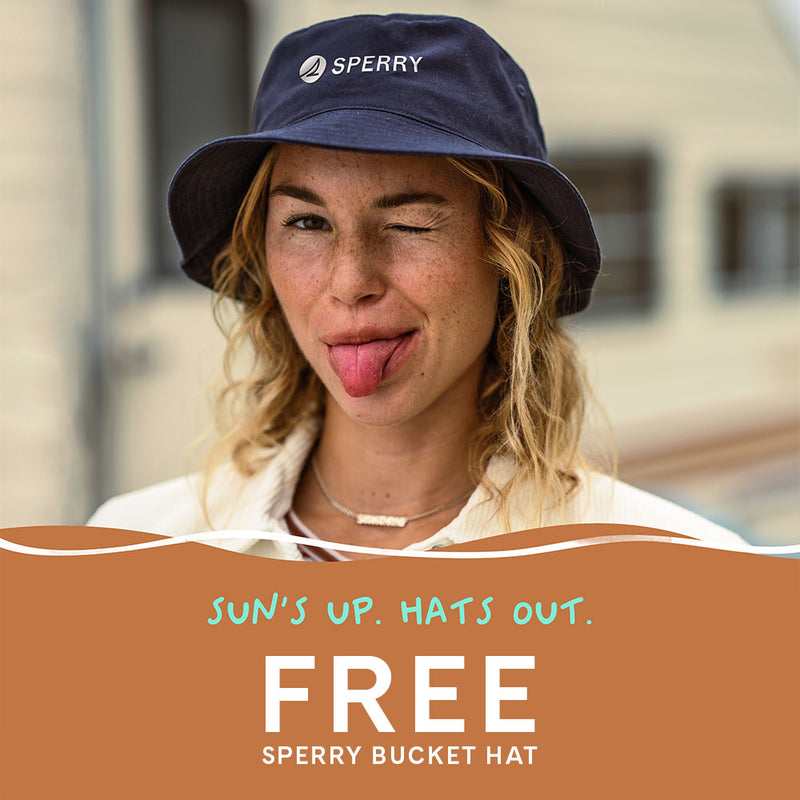 Men's Authentic Original PLUSHWAVE Varsity Boat Shoe - Grey (STS22550)