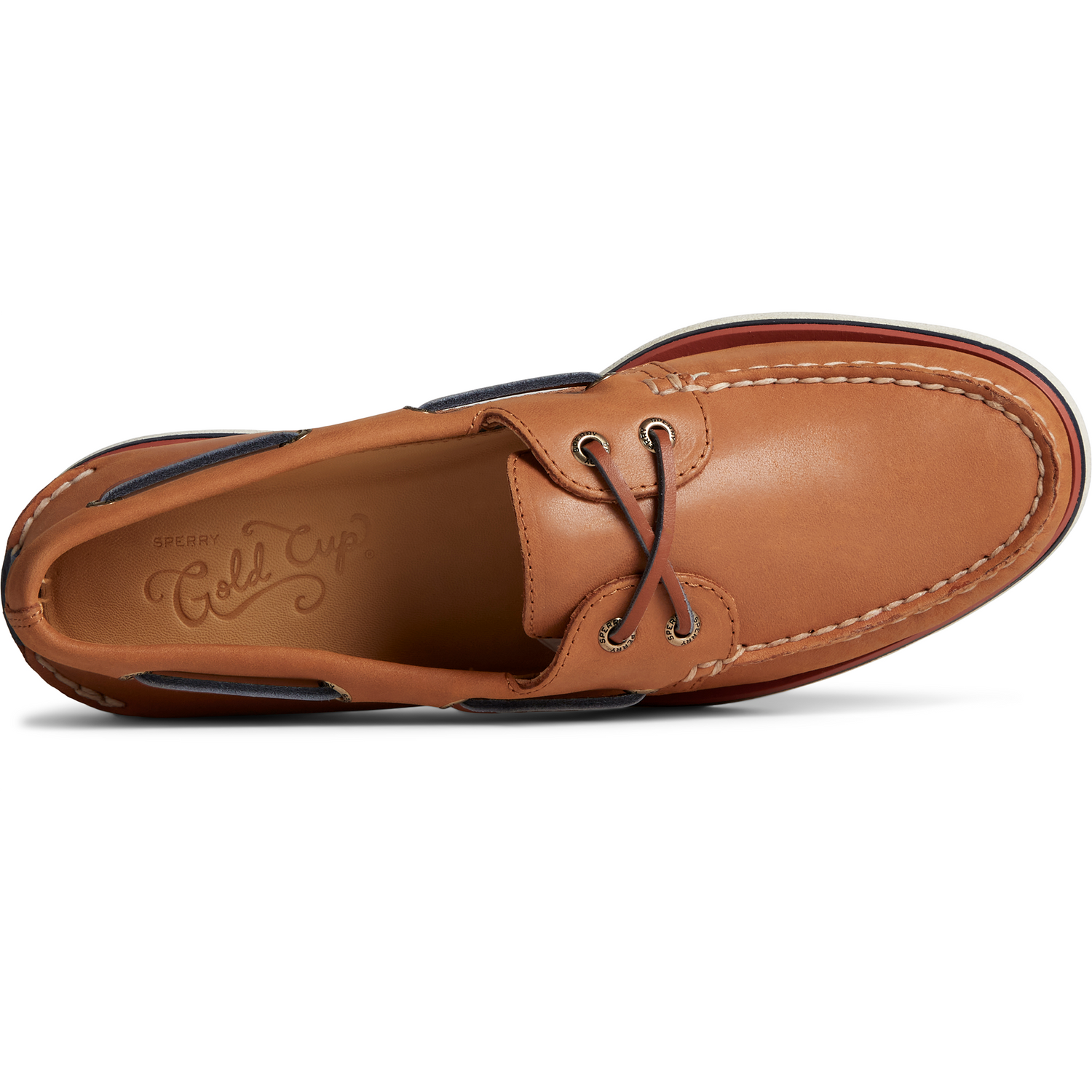 Sperry Men's Gold Cup Authentic Original 2-Eye Boat Shoe - Tan (STS250